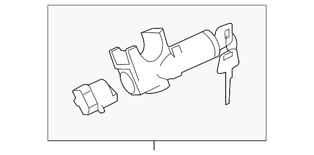2012-2019 Nissan Lock Set Steering D8700-1HL5A | OEM Parts Online
