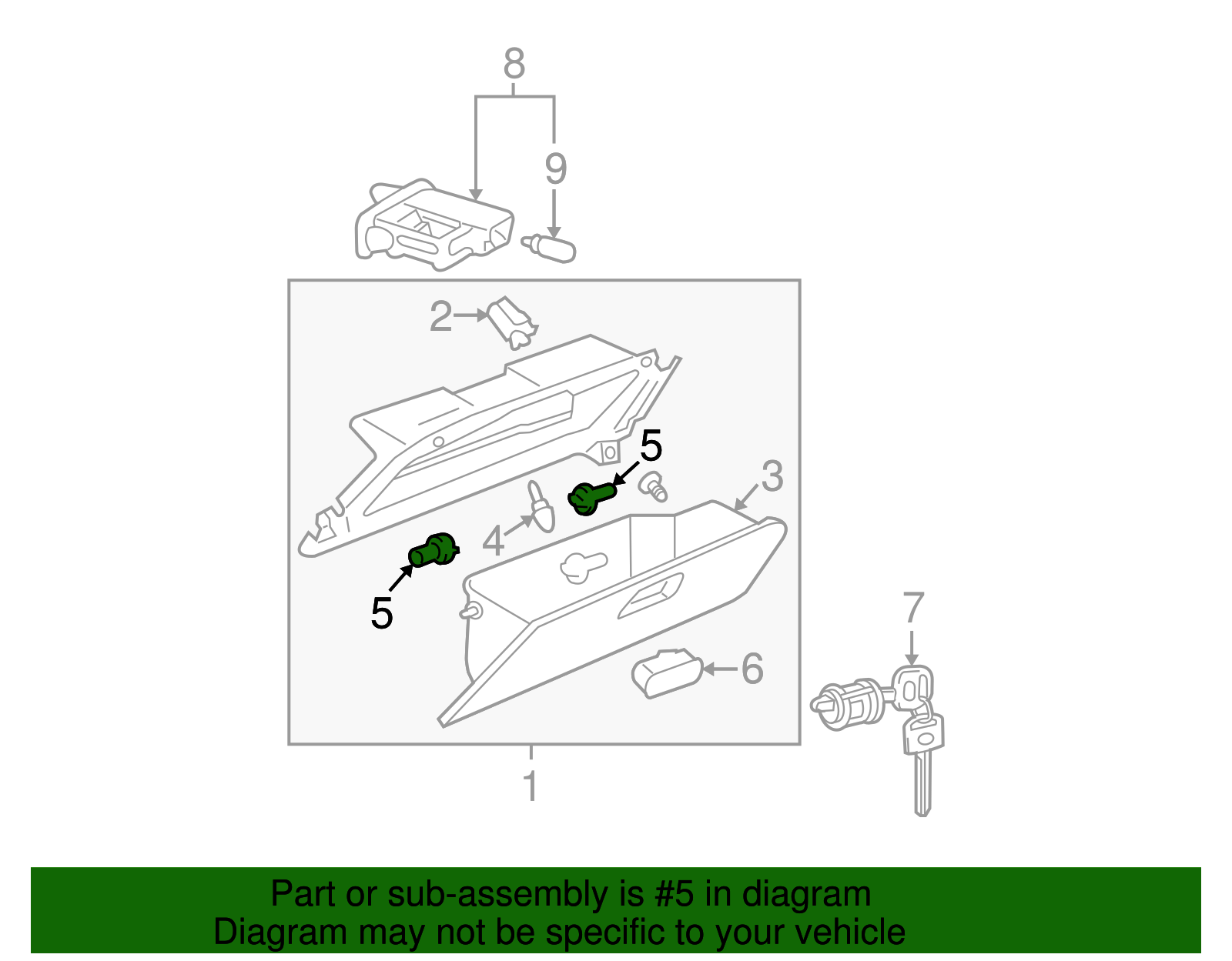 55531-20170 - Stopper - 2002-2006 Lexus | My L Parts