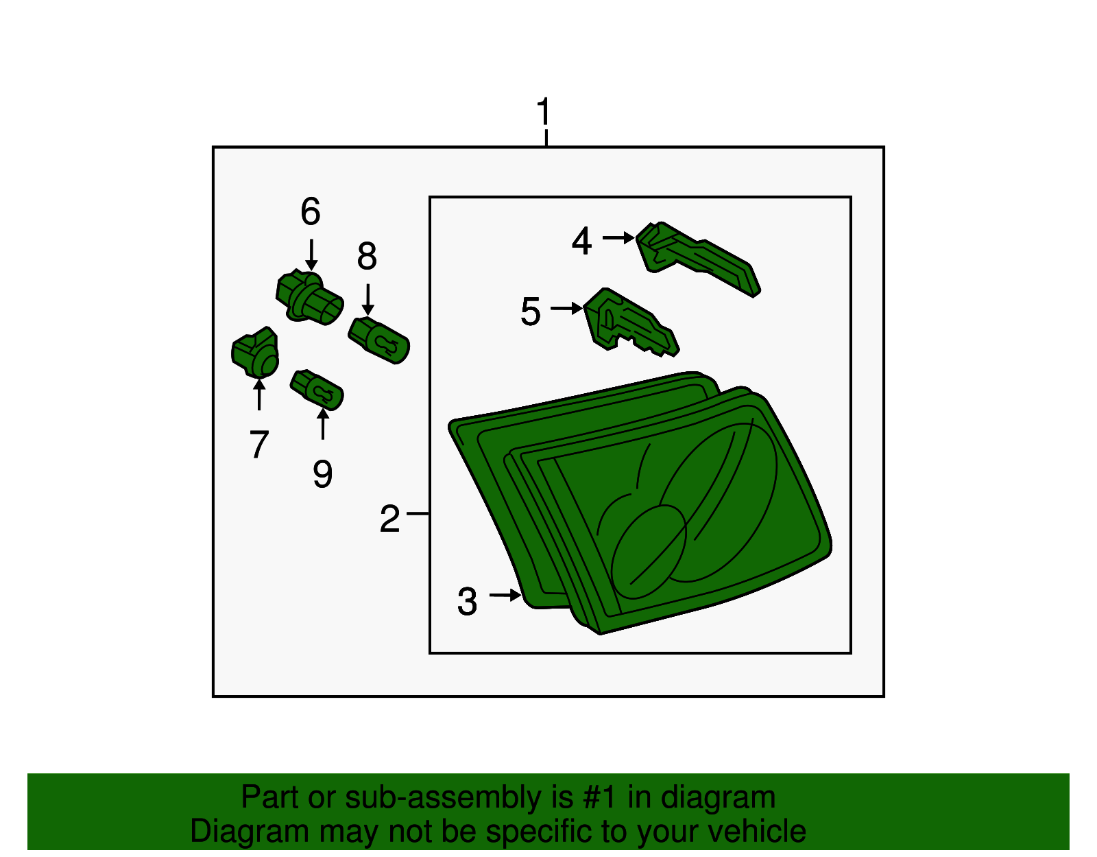 Mazda 2006-2007 Mazda 6 Tail Light Assembly GR6J-51-3F0 | BMW ...