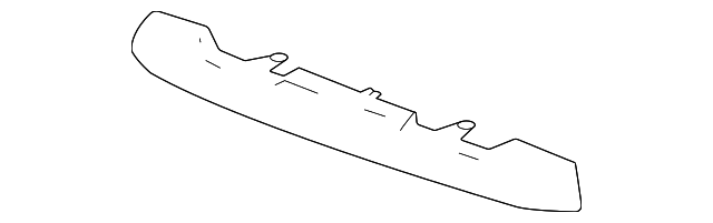 2024-2025 GMC Front Molding 86564532 GM | GMPartsDirect.com