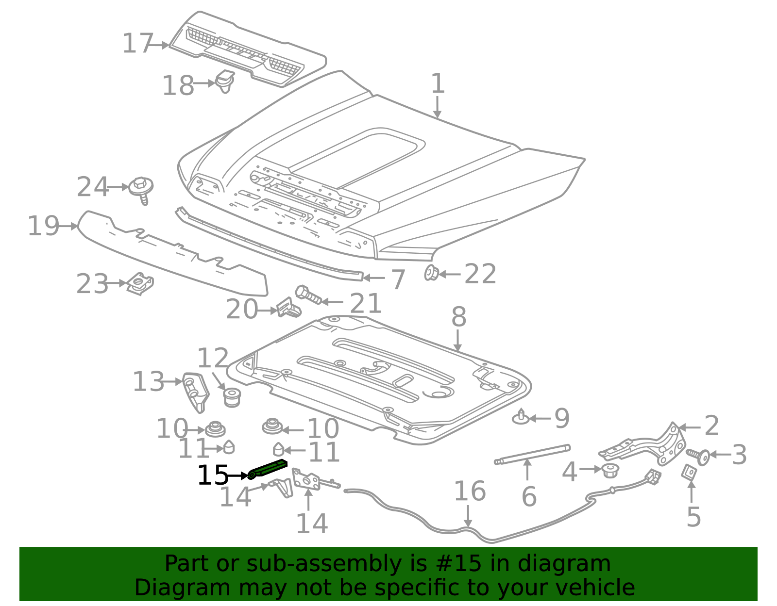84182929 - Release Lever GM Parts Center