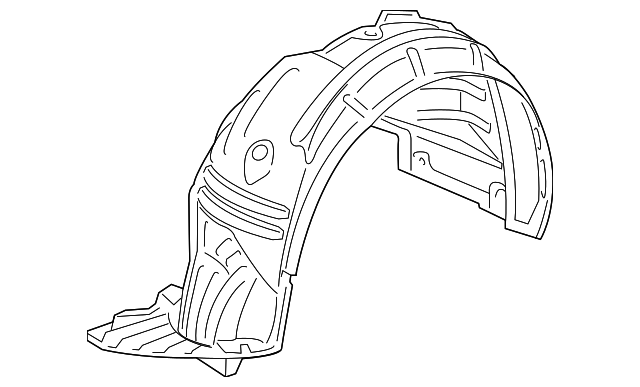 74101-TK8-A00 - Fender Liner 2011-2013 Honda Odyssey | Honda Parts Online