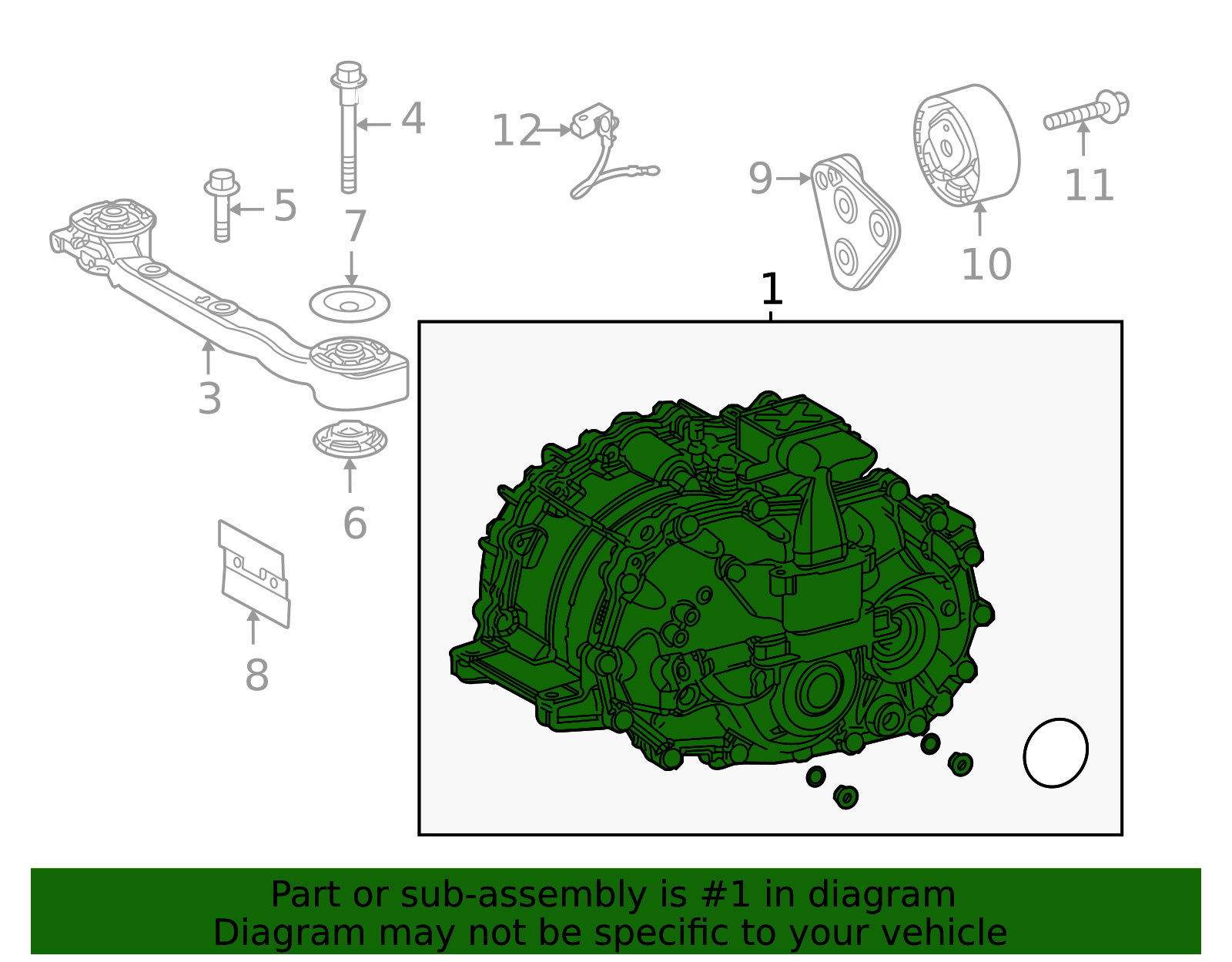 2024-2025 Toyota Trans-Axle/Motor 30970-42010 | Sparks Parts