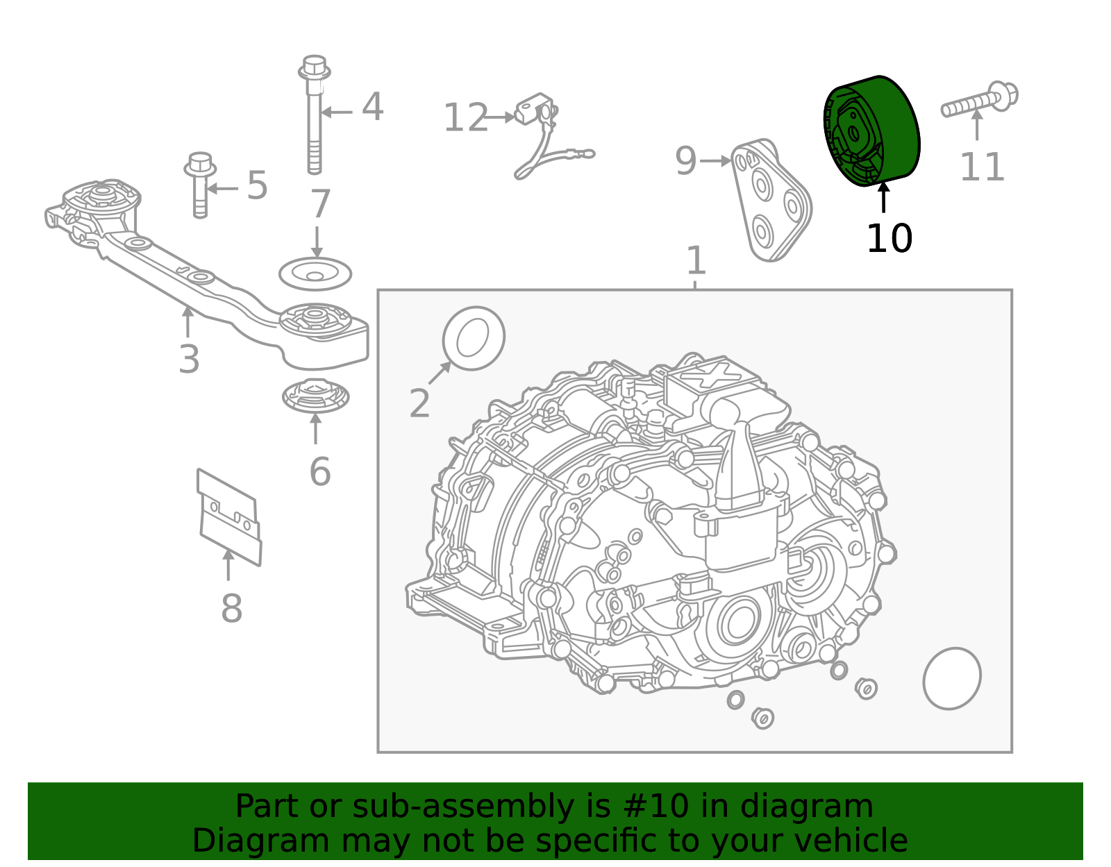 41651-0E100 - High-Quality Mount Cushion for 2020-2025 Toyota ...