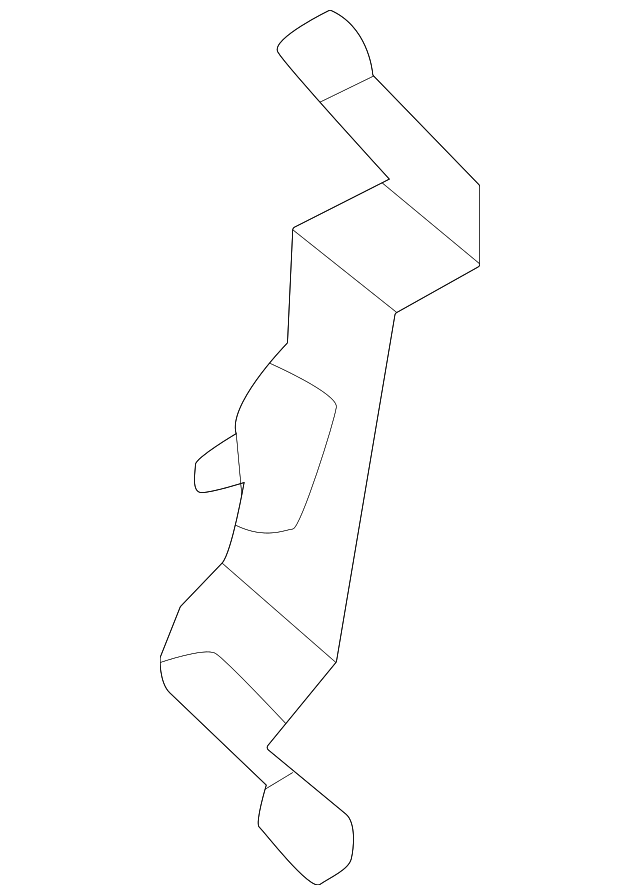 Genuine OEM Ford Part - Upper Center Pillar Trim Bracket M2DZ-78312A49 ...