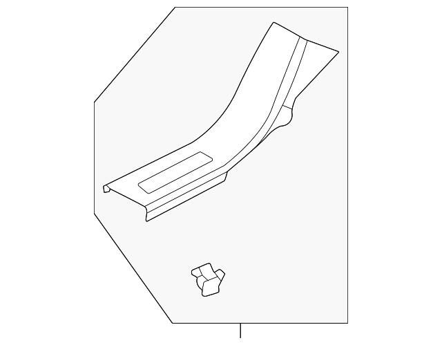 2021-2025 Ford Bronco | Rear Sill Plate | M2DZ-7813229-AA | Walls' Ford ...