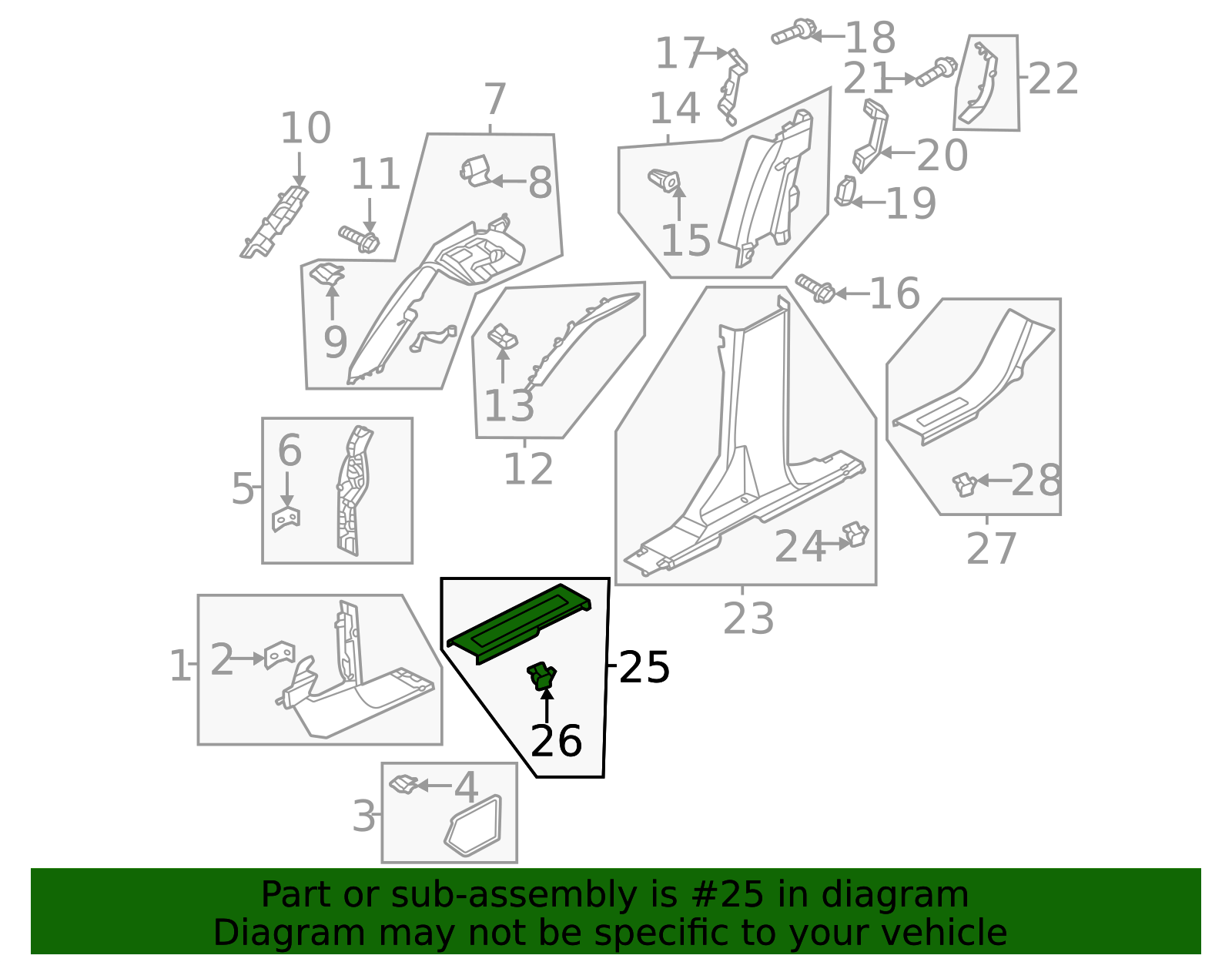 2022-2024 Ford Bronco Front Sill Plate N2DZ-7813209-AA | Awesome Parts Ford