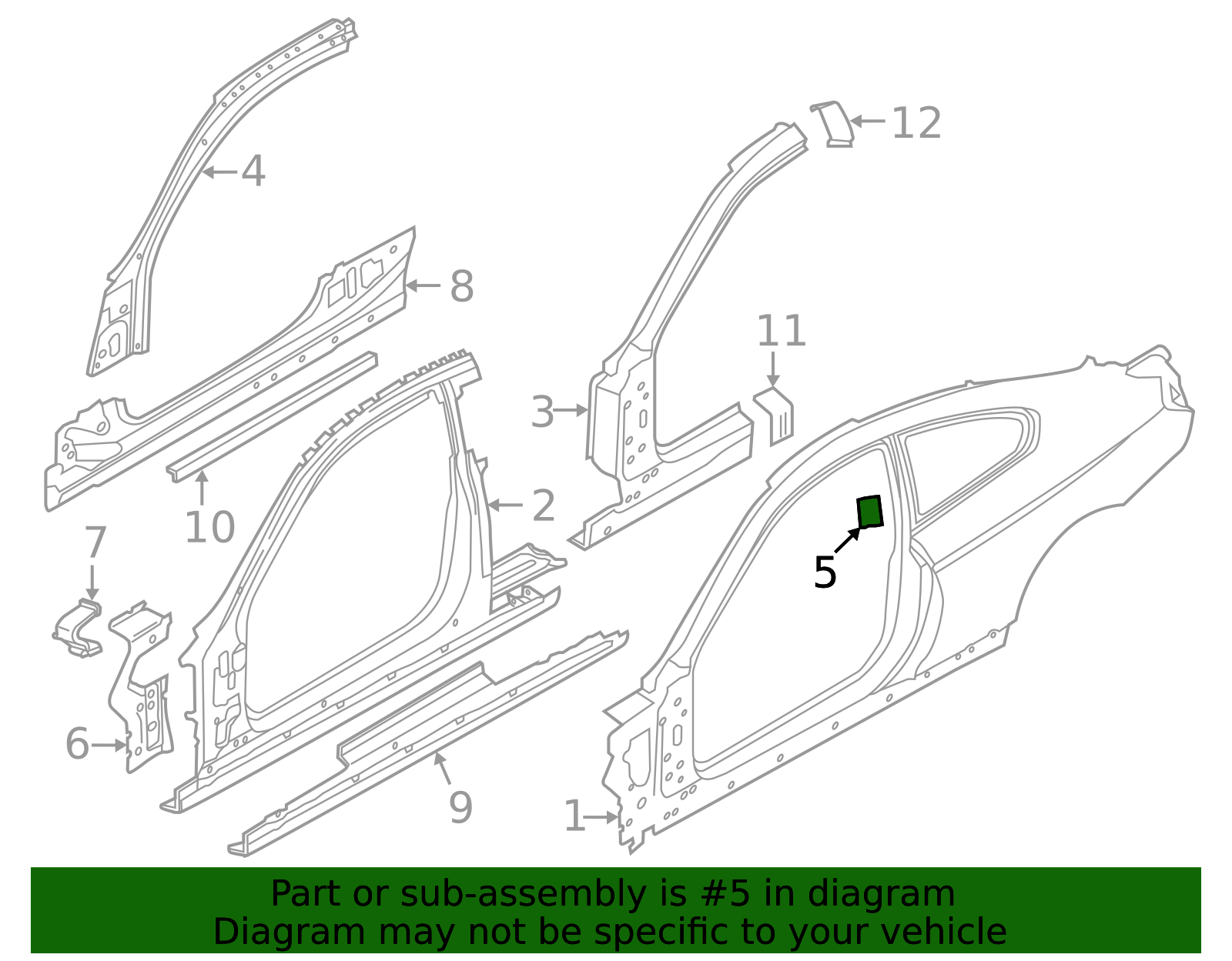 41-21-9-240-049 - High-Quality Striker Plate for 2012-2017 BMW ...