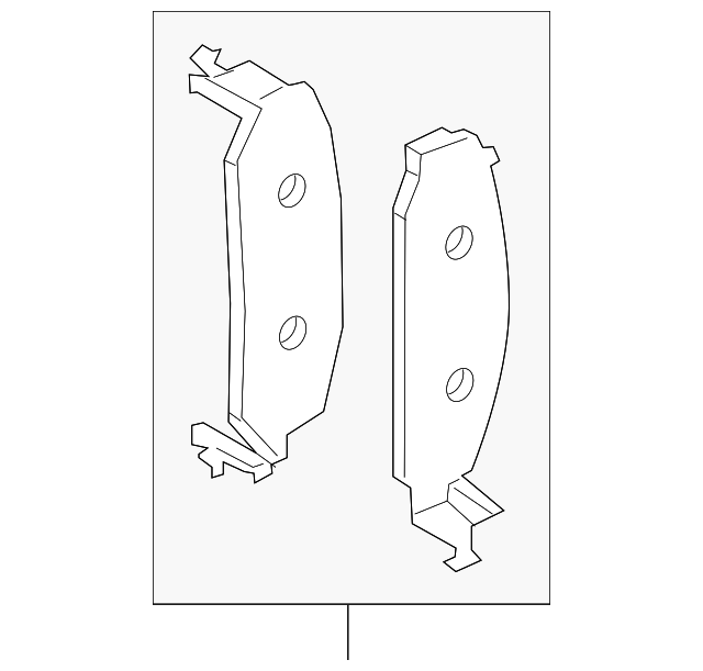 2020-2026 Ford Kit - Brake Lining Front L1MZ-2001-G | OEM Parts Online