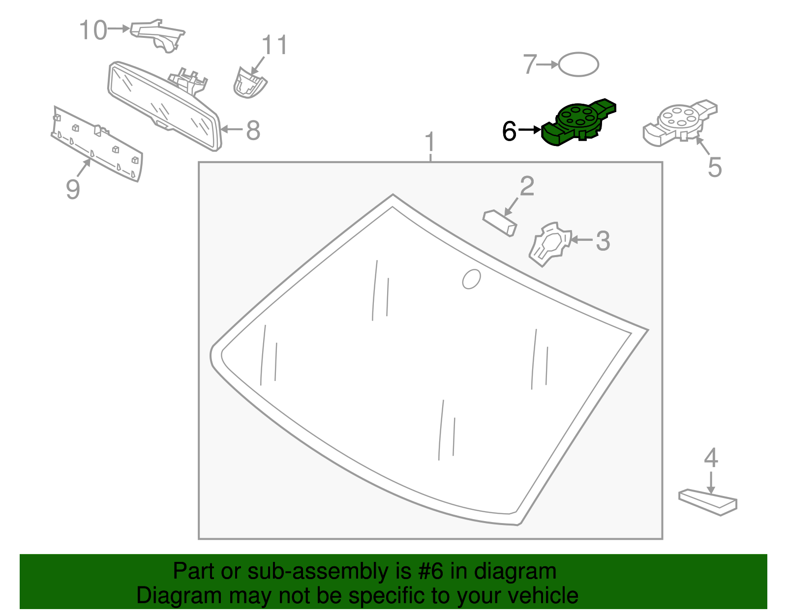 2015-2019 Volkswagen Humidity Sensor 81D-907-253 | Volkswagen Parts Plus