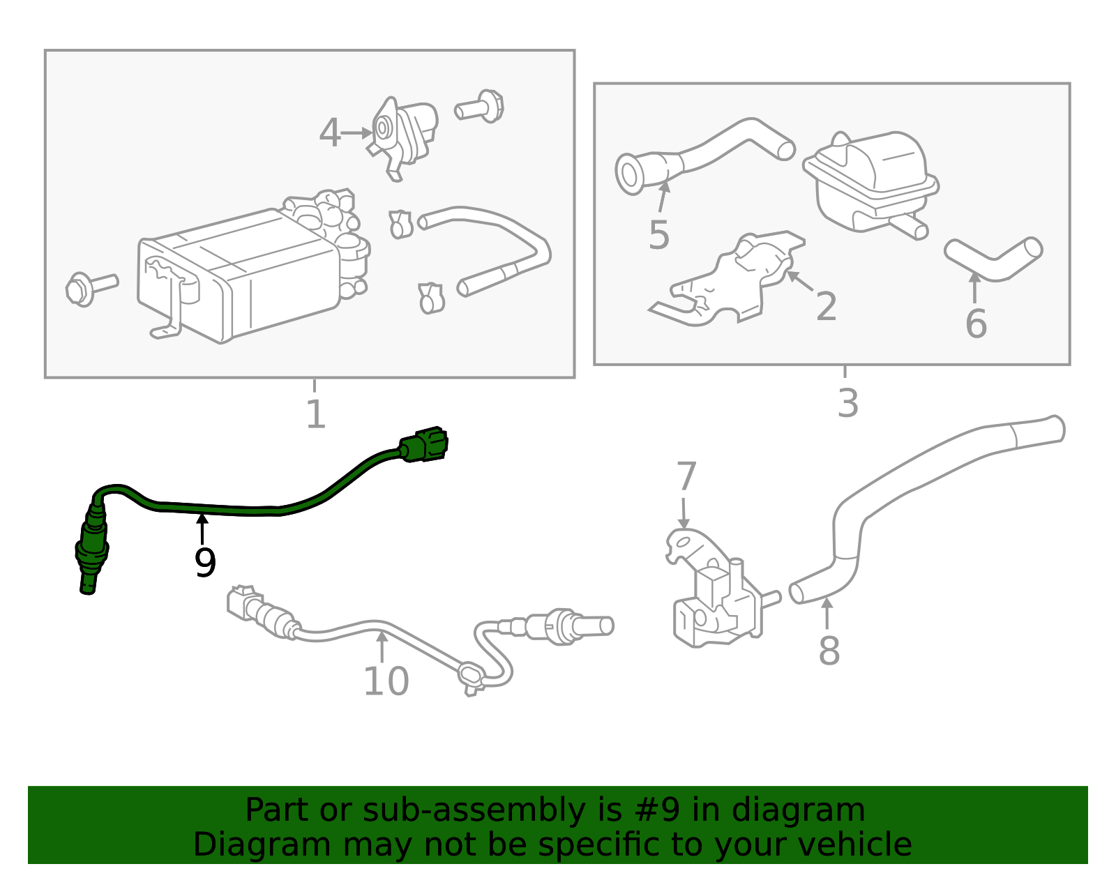 Oxygen Sensor - OEM Emission Sensor for Toyota | AutoNation Parts
