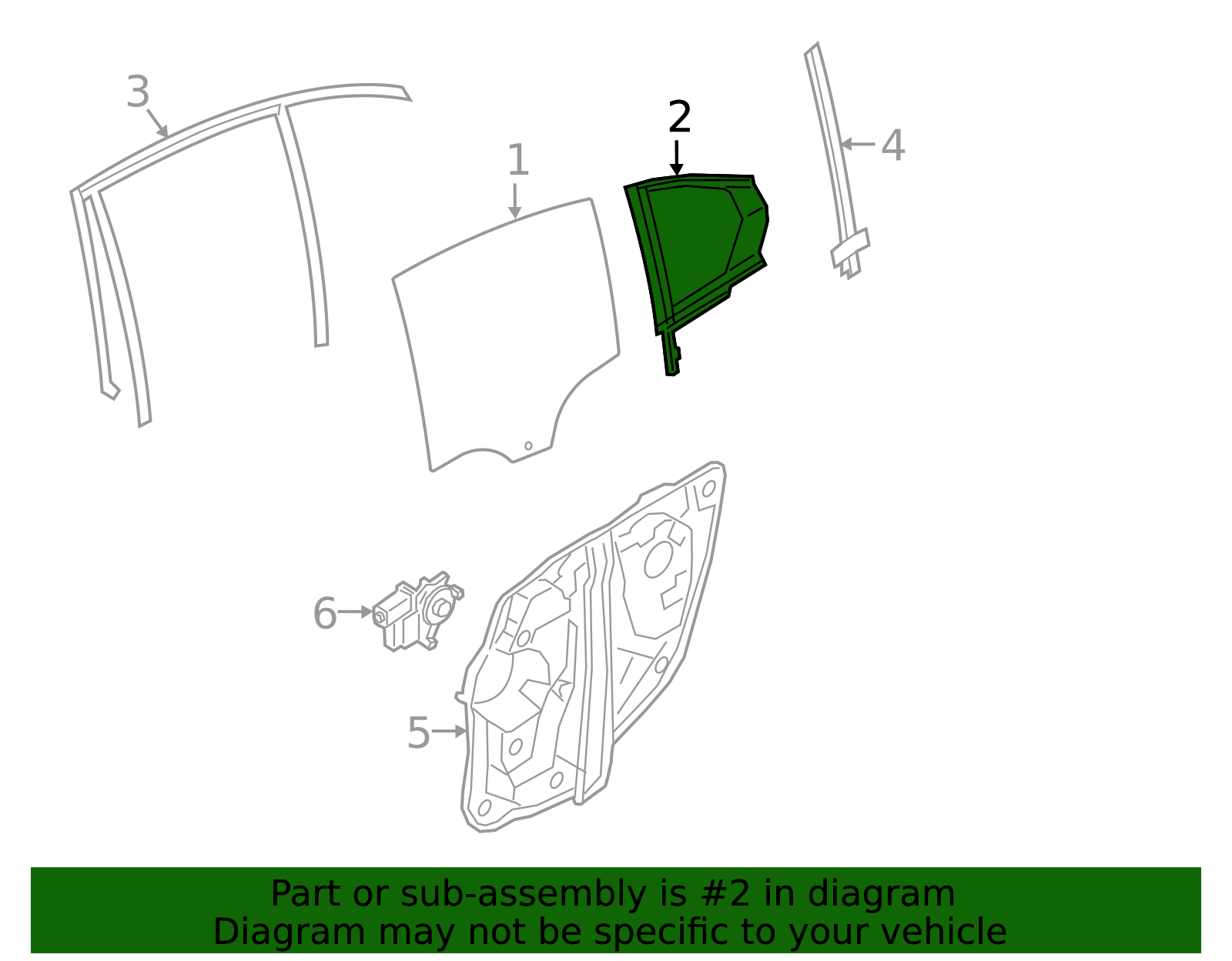 51-72-7-425-083 - Fixed Glass 2019-2025 BMW | BMW Auto Parts Warehouse