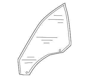 8R0-845-201-E - Door Glass 2011-2017 Audi | Audi OEM Parts Guy