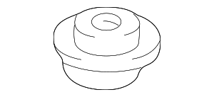 1997-2006 Mitsubishi Lower Insulator MR126800 | Mitsubishi Parts ...