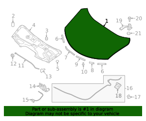 65100-4BA0B - Hood 2014-2020 Nissan Rogue | Official Nissan Parts Store