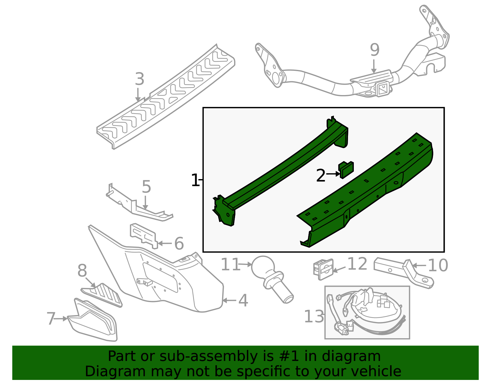 hem10zl00a - Nissan Bumper Assembly 2009-2015 Nissan Xterra ...