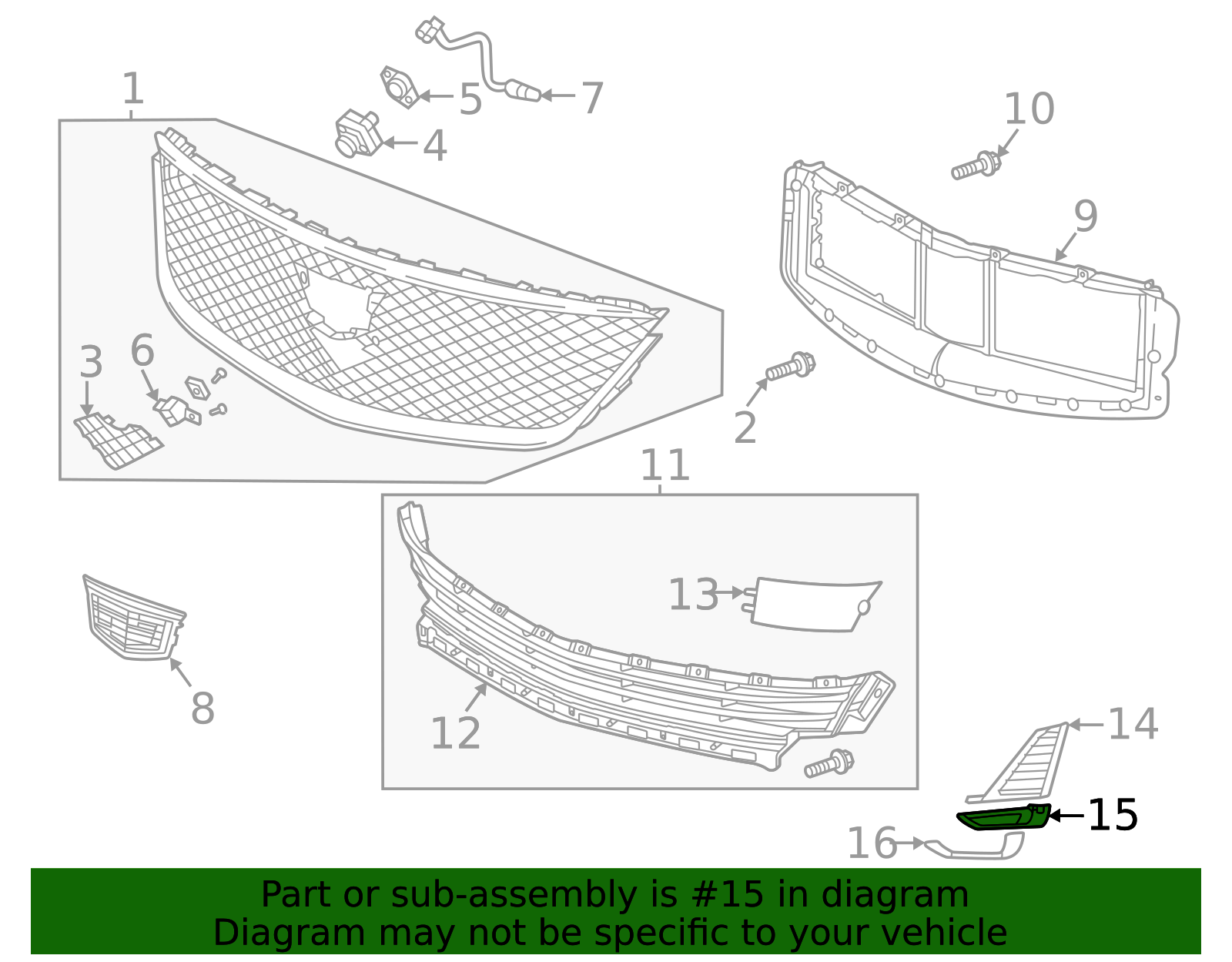 2020-2024 Cadillac CT5 Air Duct 84786301 | Shop Matick Buick GMC