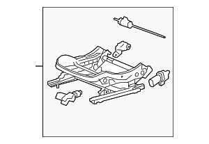 2018-2024 GM Cushion Frame 13525361 | Courtesy Parts