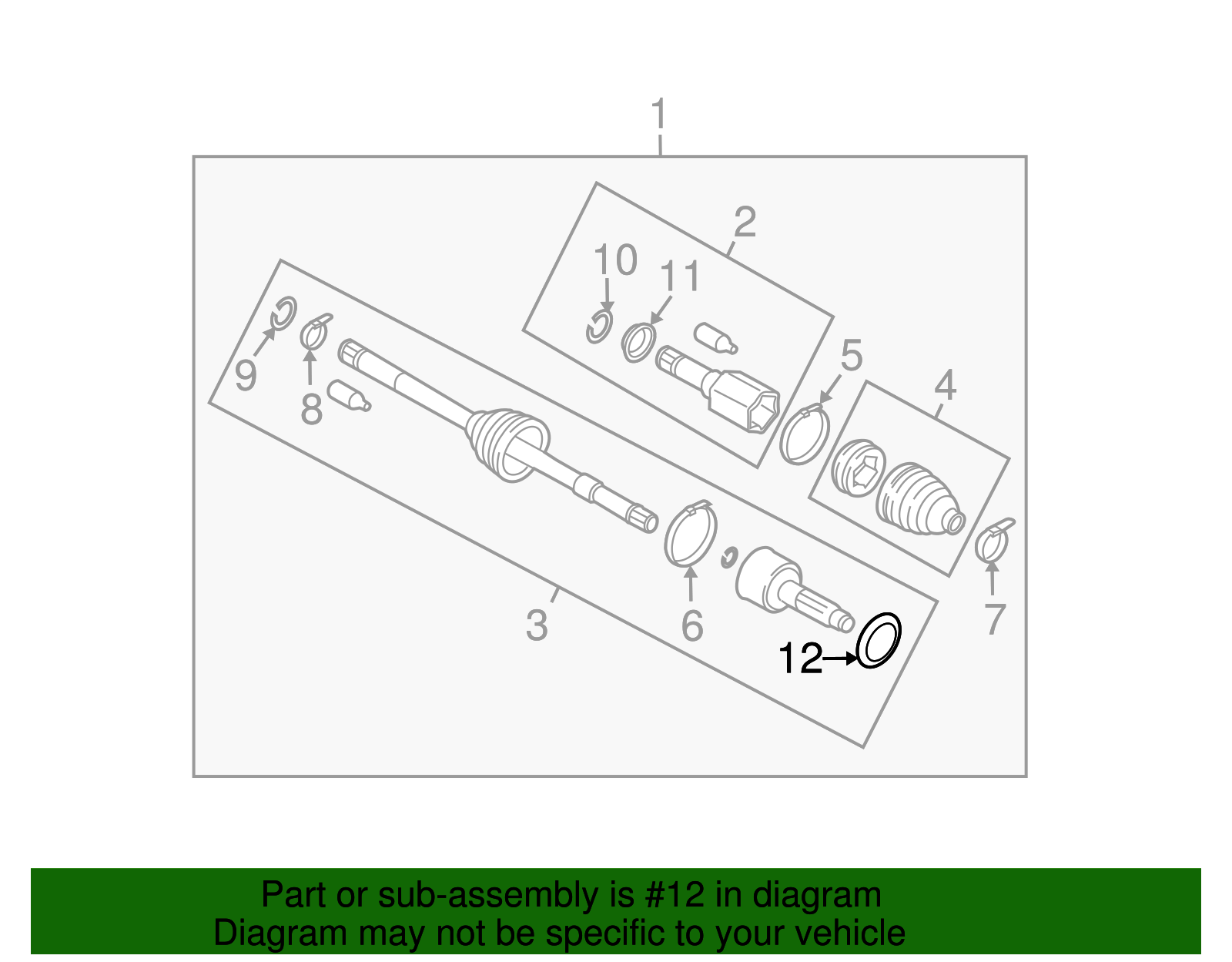28337FG030 - Baffle Plate 2009-2016 Subaru | Subaru Parts Exchange