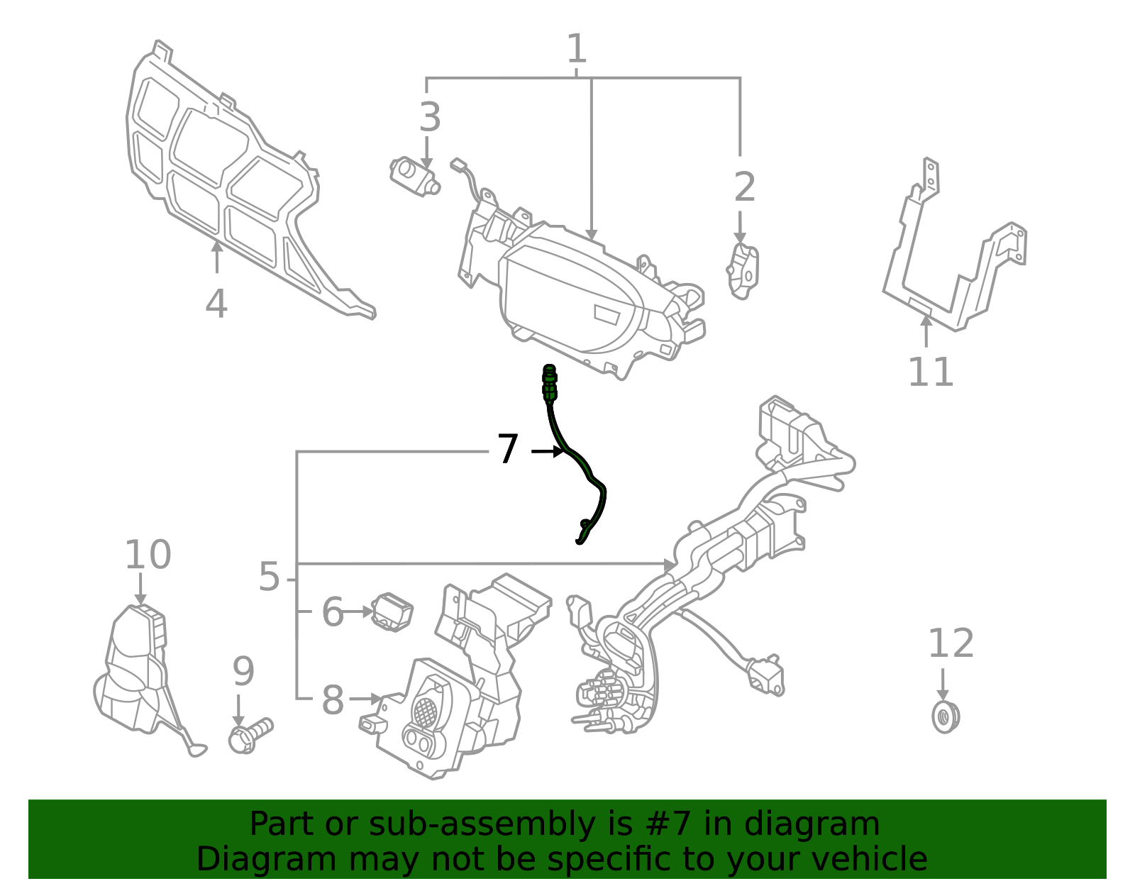2022-2023 Hyundai Kona Electric Cable 91886-K4000 | MotorMotor