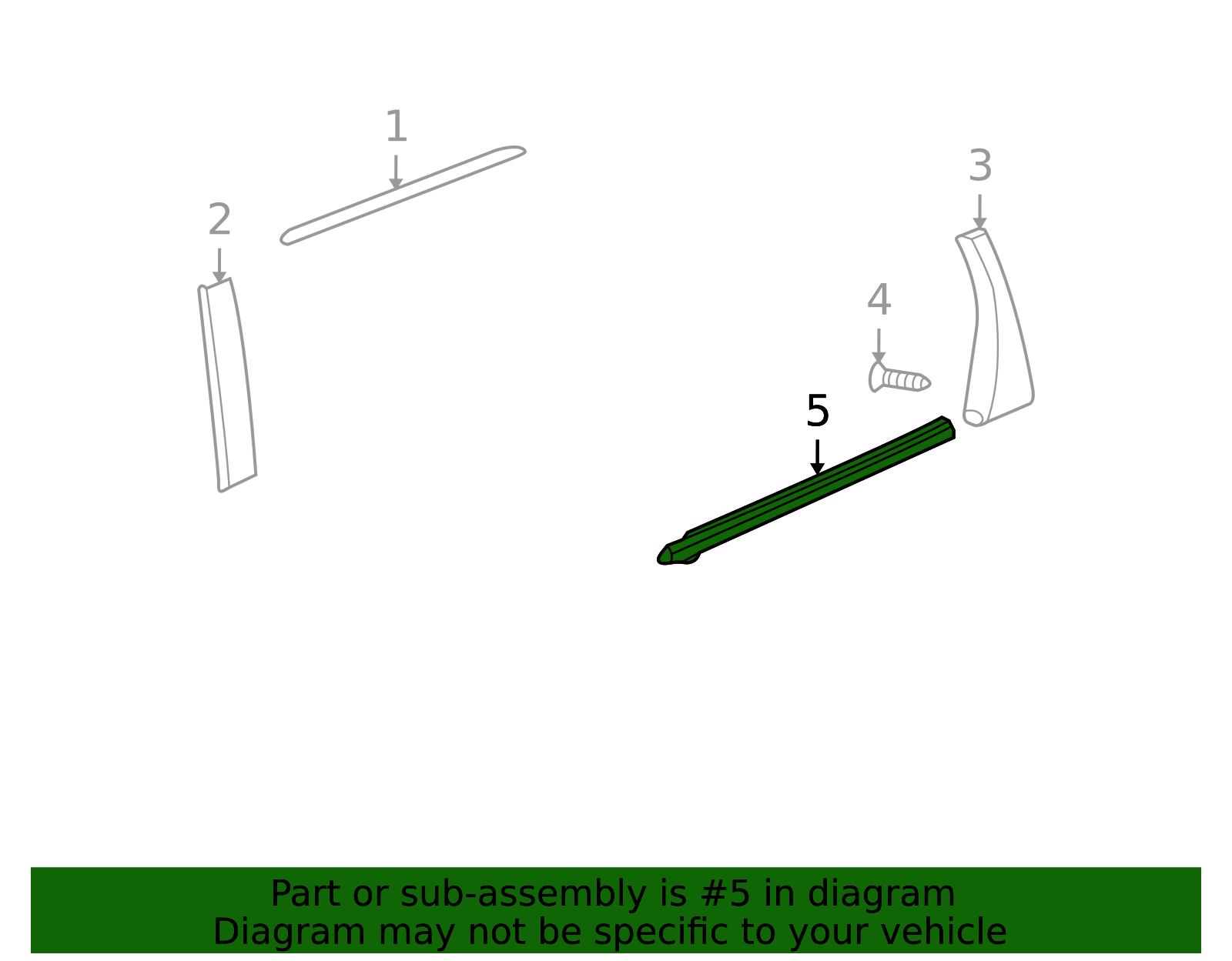 Door Belt Molding - OEM Water Seal & Trim Finish | AutoNation Parts