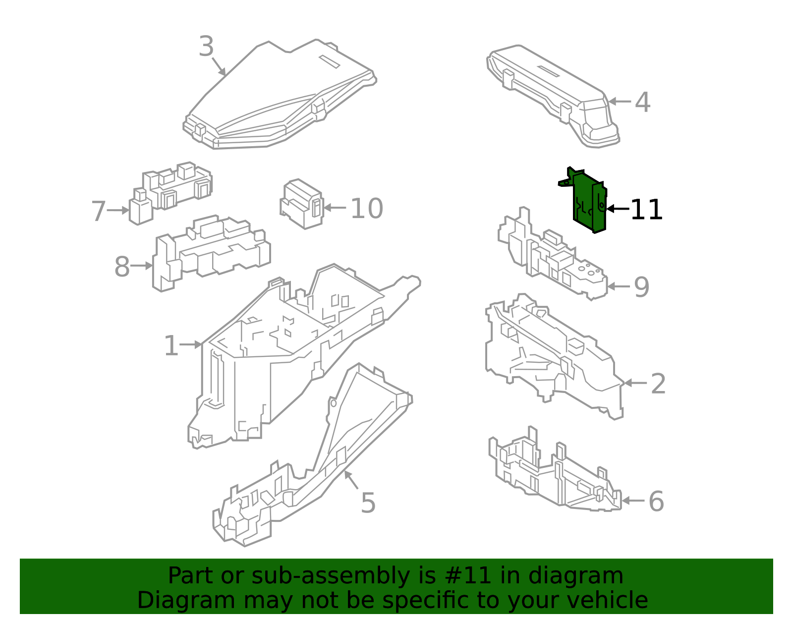 2018-2025 Lexus Fusible Link 82620-50190 | OEM Parts Online