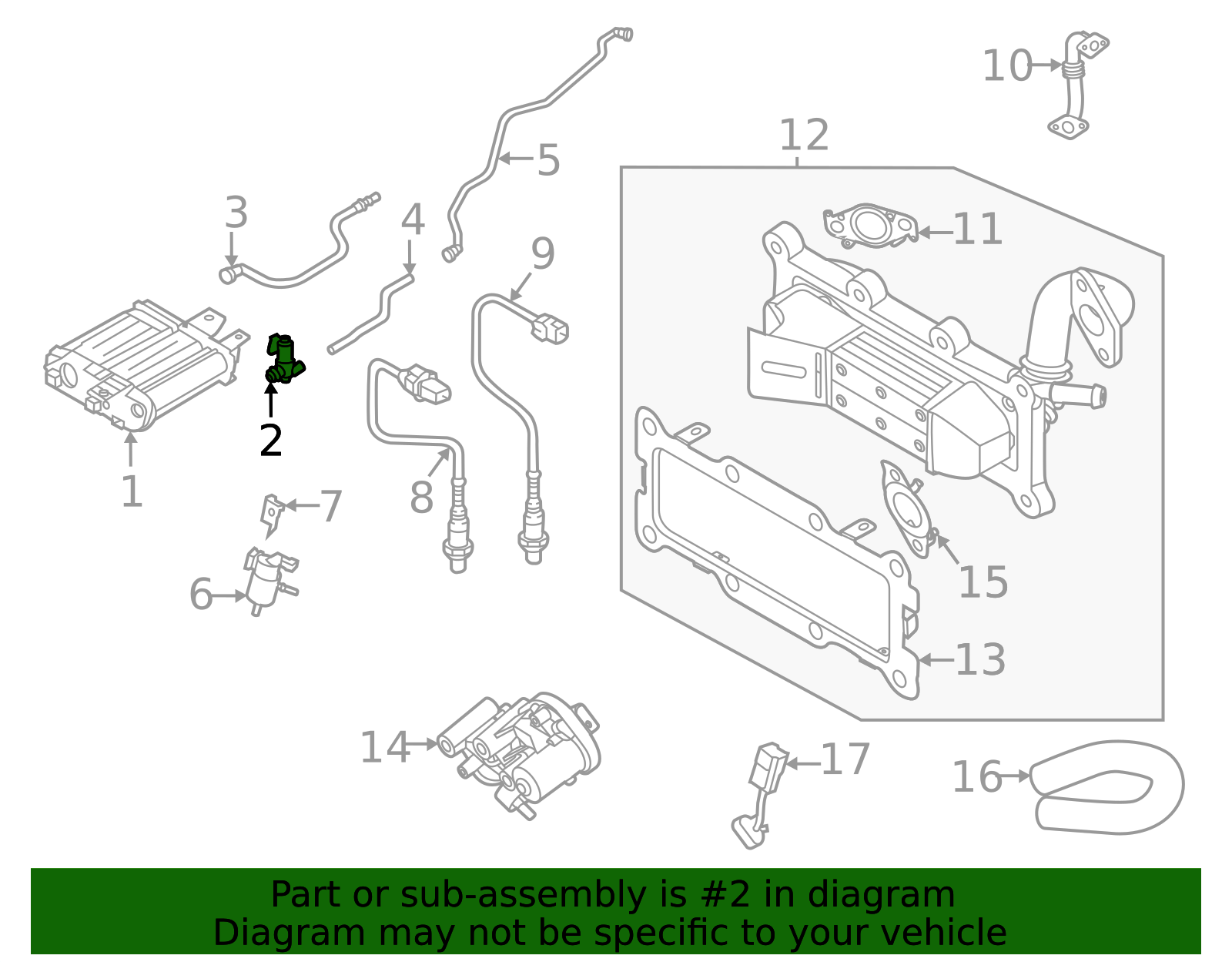2021-2025 Kia Vent Control Solenoid 31453-AA000 | QuirkParts