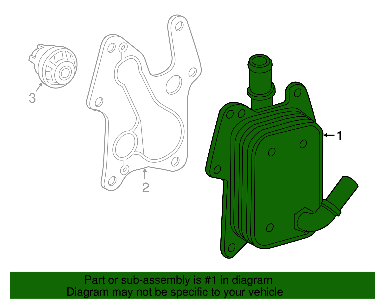 2016-2019 Infiniti Oil Cooler 21305-2V70A | Infiniti Parts Online