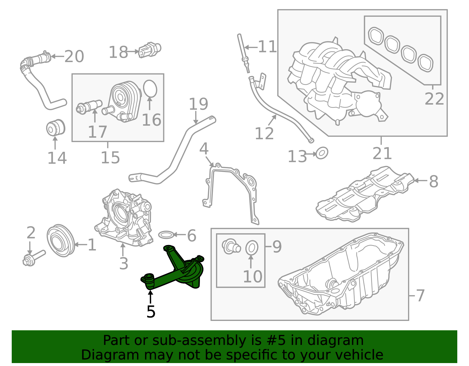 BE8Z-6622-C - High-Quality Oil Pick-Up for AutoNation Parts