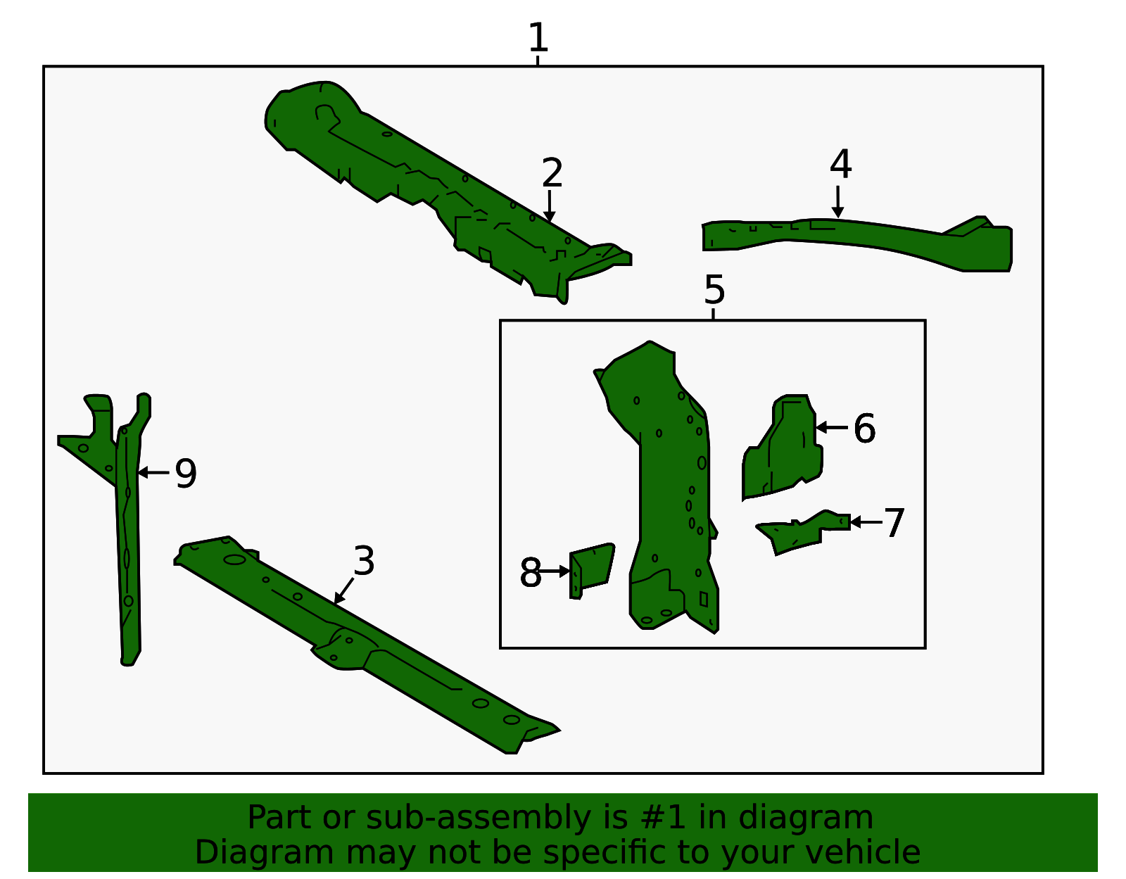2020-2022 Toyota Corolla Radiator Support 53201-02340 | OEM Parts Online