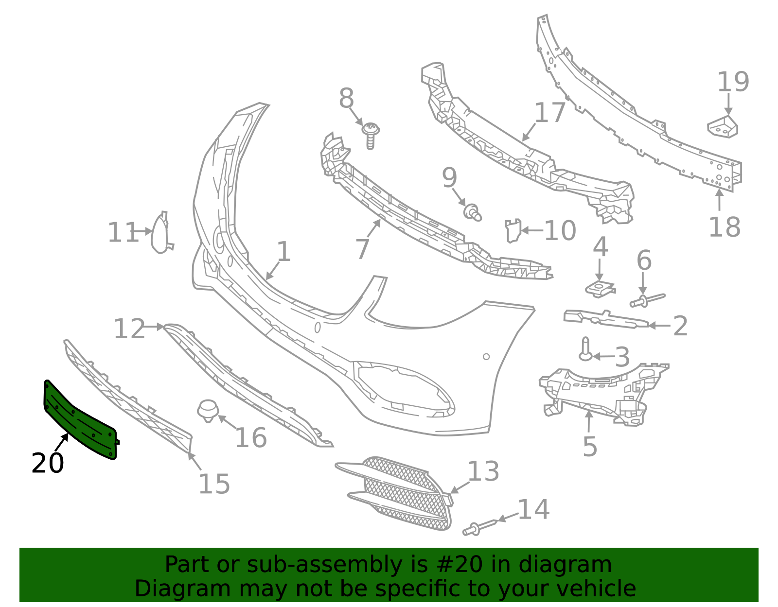 213-885-91-00 - License Bracket 2017-2020 Mercedes-Benz | Mercedes-Benz ...