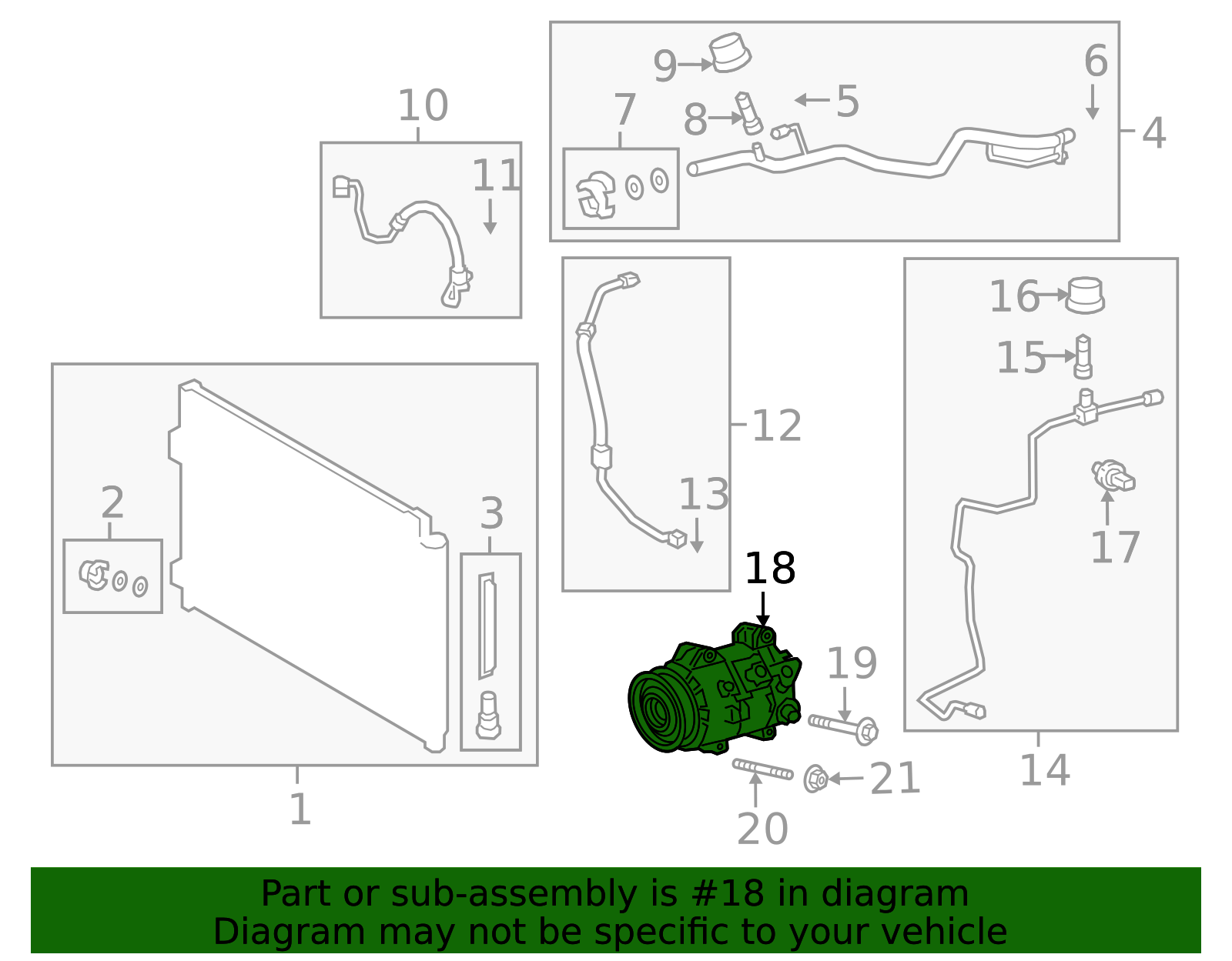 88310-06570 - Compressor 2018-2025 Toyota | Toyota San Diego Parts
