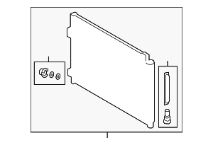 2019-2025 Toyota A/C Condenser 884A0-42040 | Toyota Parts Center
