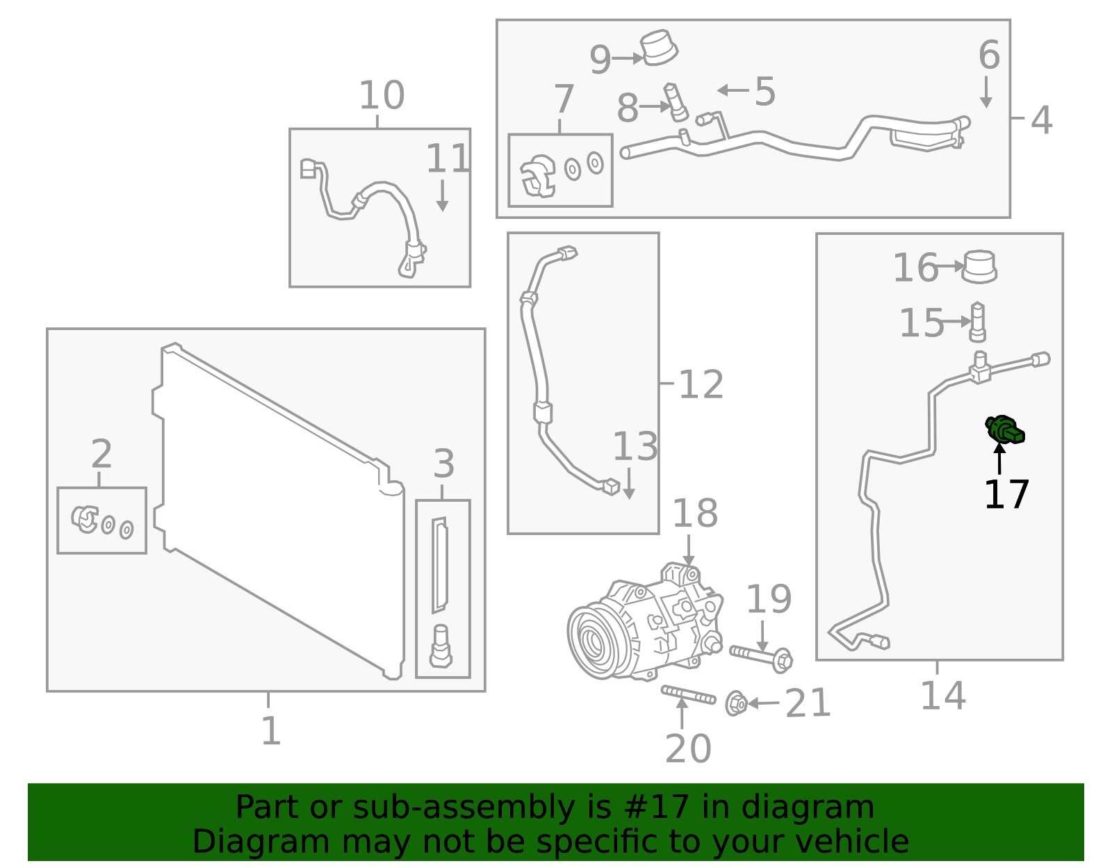 2018-2025 Toyota Pressure Sensor 88719-11010 | Toyota Parts Center