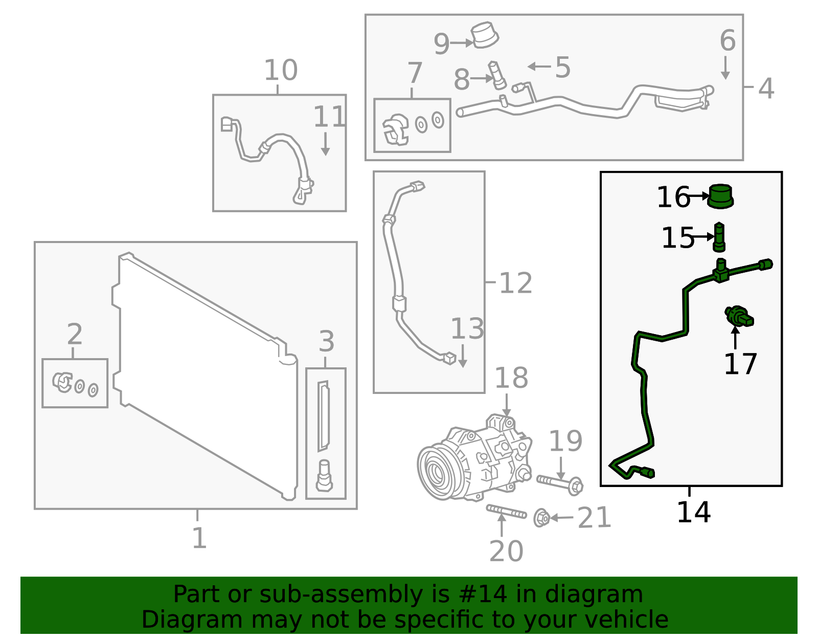 Toyota Liquid Line 887100R290 - A/C Refrigerant Hose | AutoNation Parts