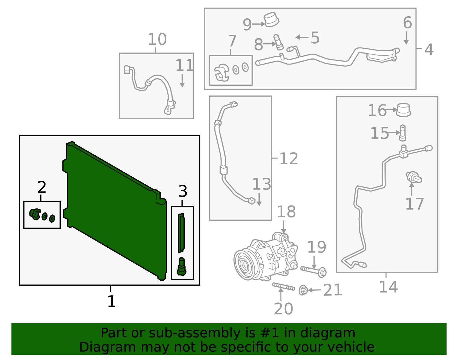 2022-2025 Toyota RAV4 Condenser Assembly 884A0-0R030 | OEM Parts Online