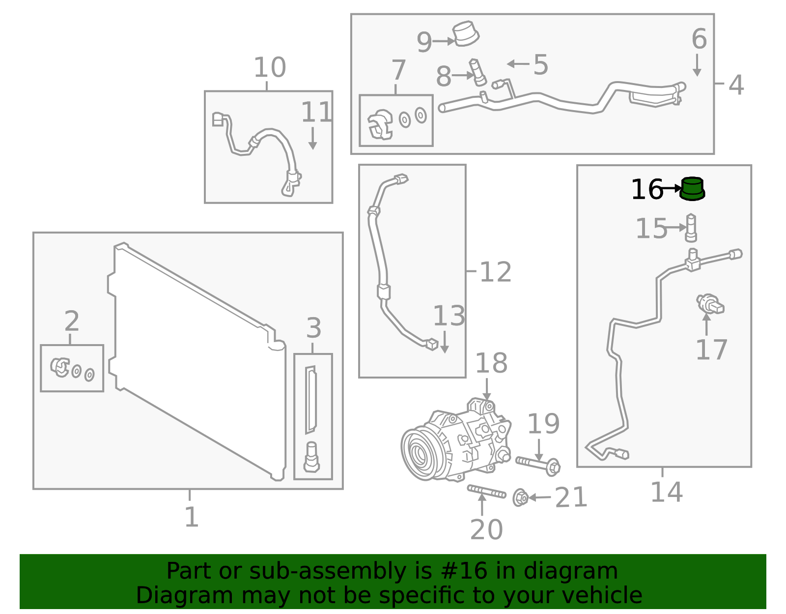 2018-2025 Toyota Liquid Line Cap 88375-30320 | MotorMotor