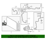Genuine Toyota A/C Refrigerant Line Clamp 88718-1E150 | Frontier Toyota