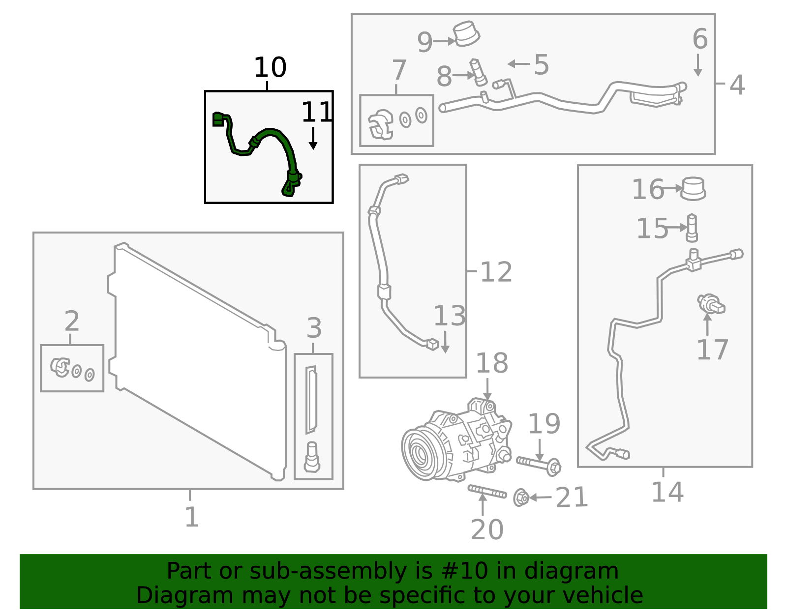2019-2025 Toyota Discharge Hose 88711-0R250 | Toyota Parts Center