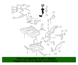 2001-2005 Toyota RAV4 Sending Unit 83320-49195 | OEM Parts Online