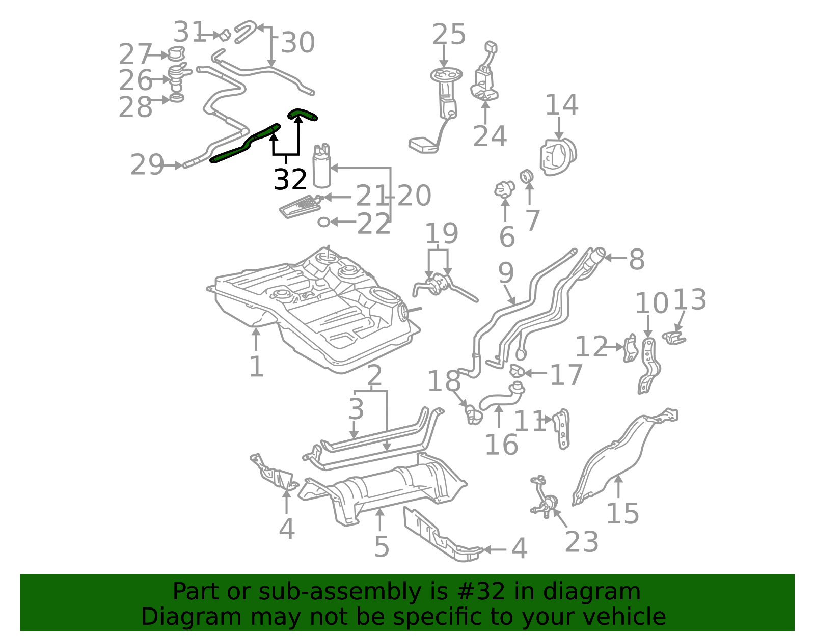 2001-2005 Toyota RAV4 Vent Tube 77226-42010 | MotorMotor