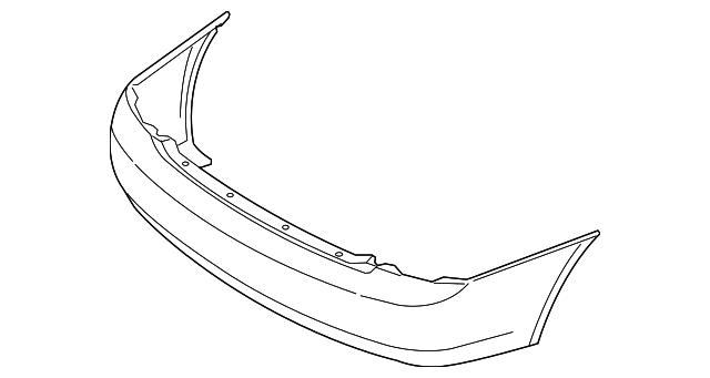 86611-2F500 - Bumper Cover 2007-2009 Kia Spectra | Kia.Parts Store