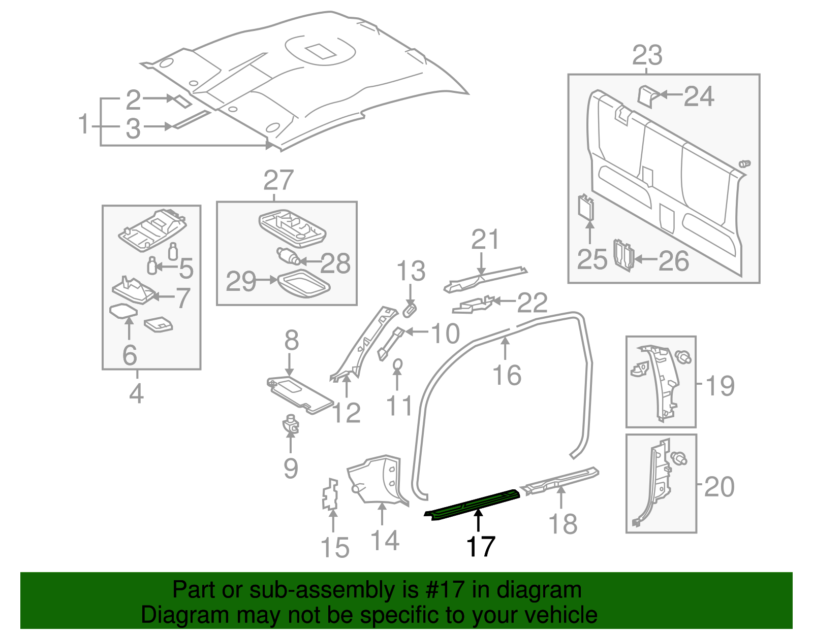 2005-2008 Toyota Tacoma Scuff Plate 67913-04130-E1 | Toyota Parts Center