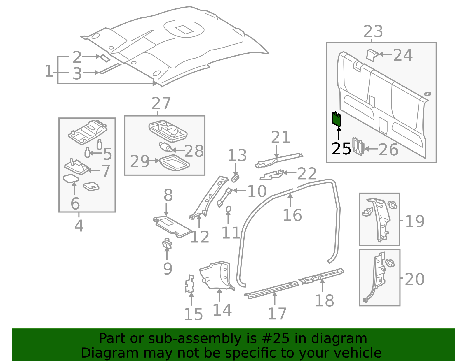 2005-2008 Toyota Tacoma Back Panel Trim Lower Cover 64275-04050-E0 ...
