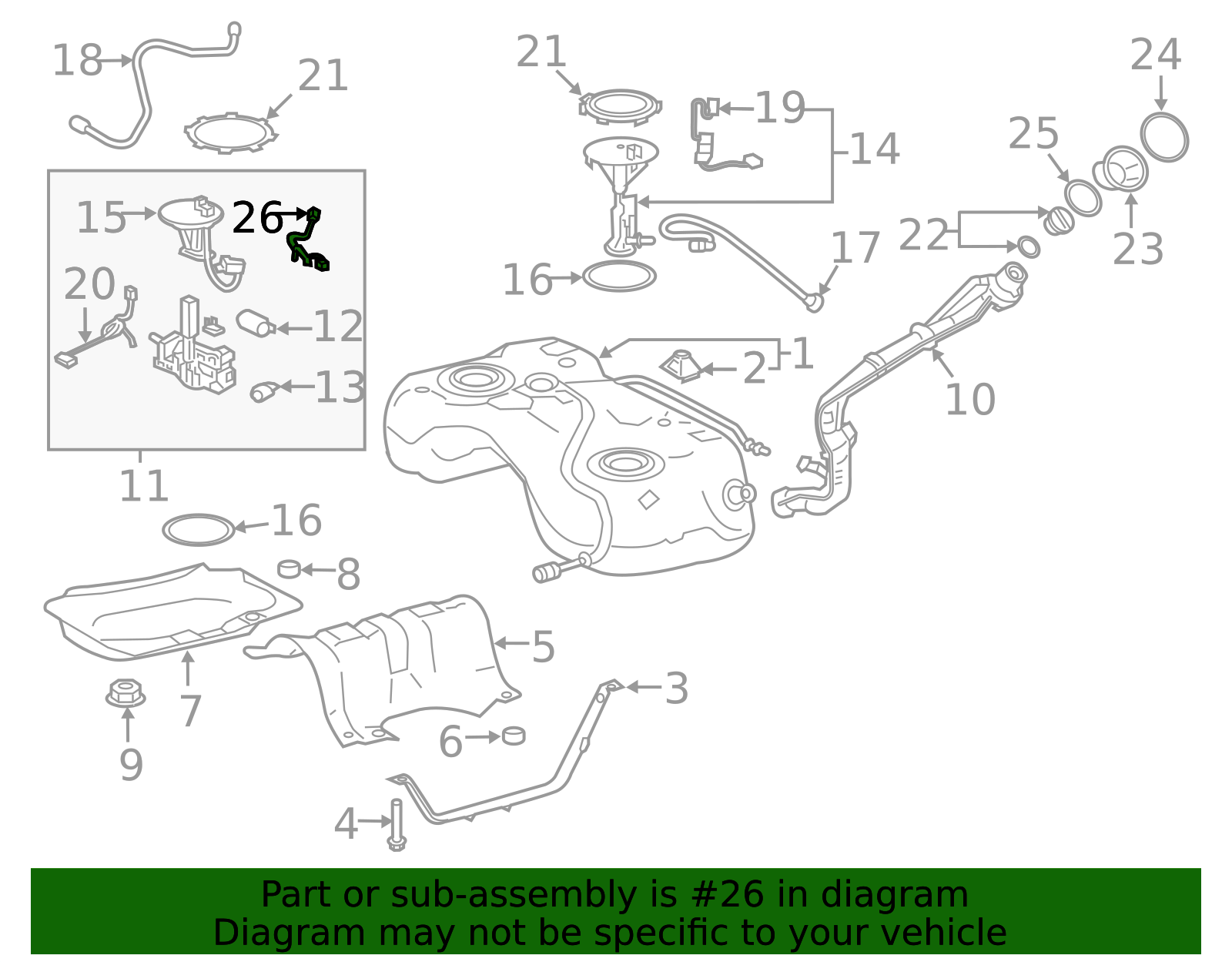 2019-2025 Toyota Fuel Pump Wiring Harness 77785-0R040 | MotorMotor