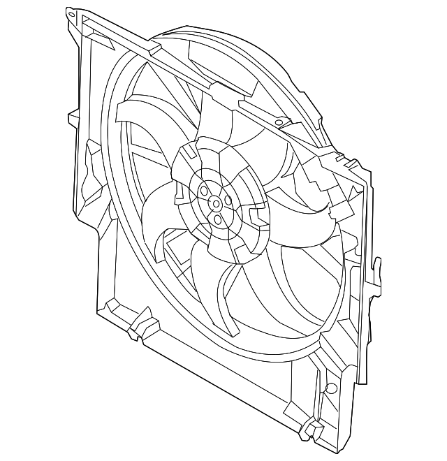 17-42-5-A3F-109 - Engine Cooling Fan Assembly | Buy BMW Parts Now