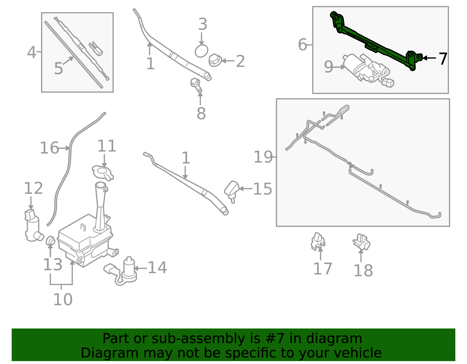 98120-2L000 - High-Quality Windshield Wiper Linkage for AutoNation Parts