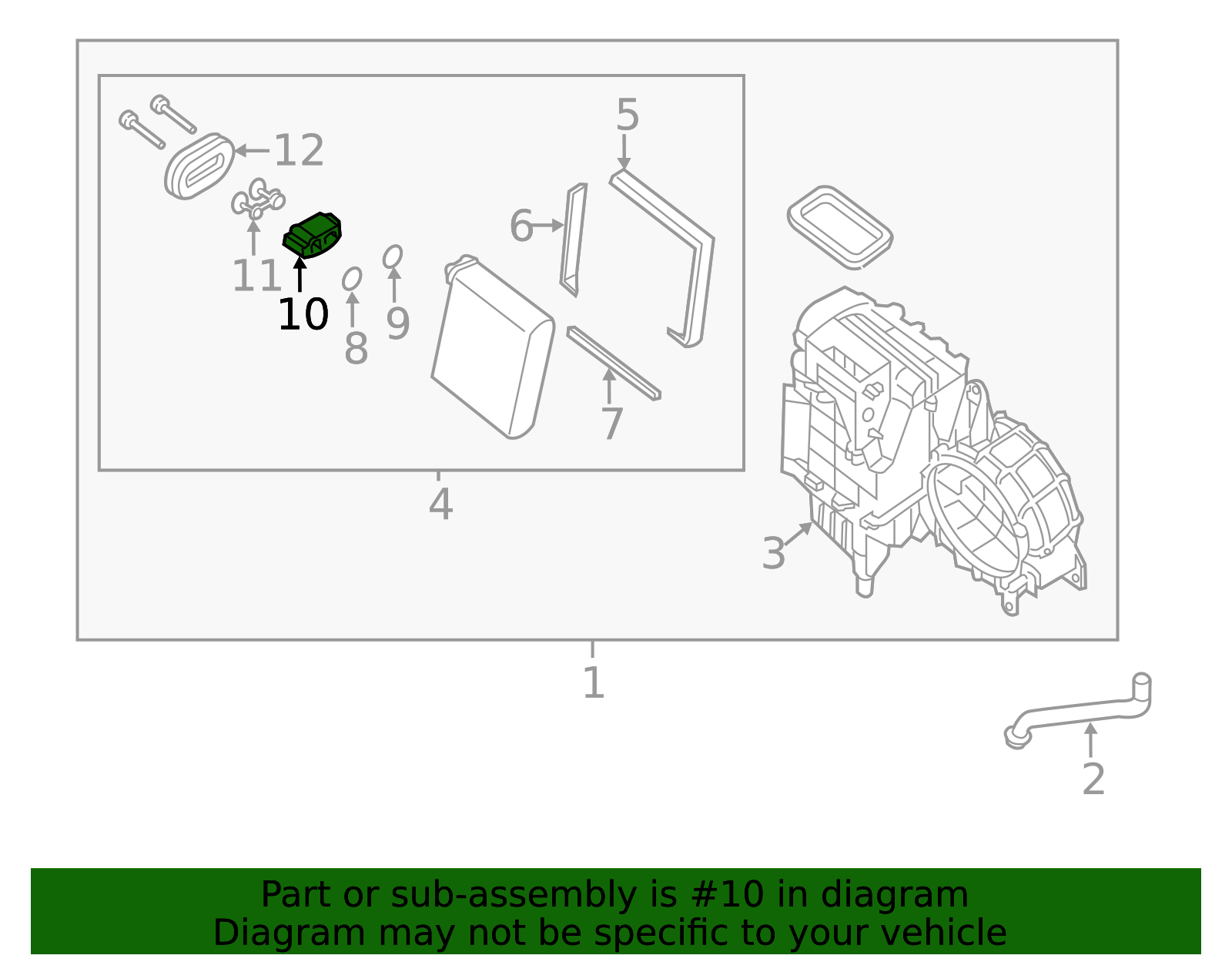 2013-2020 Nissan Pathfinder Expansion Valve 92200-3KA0A | TascaParts.com