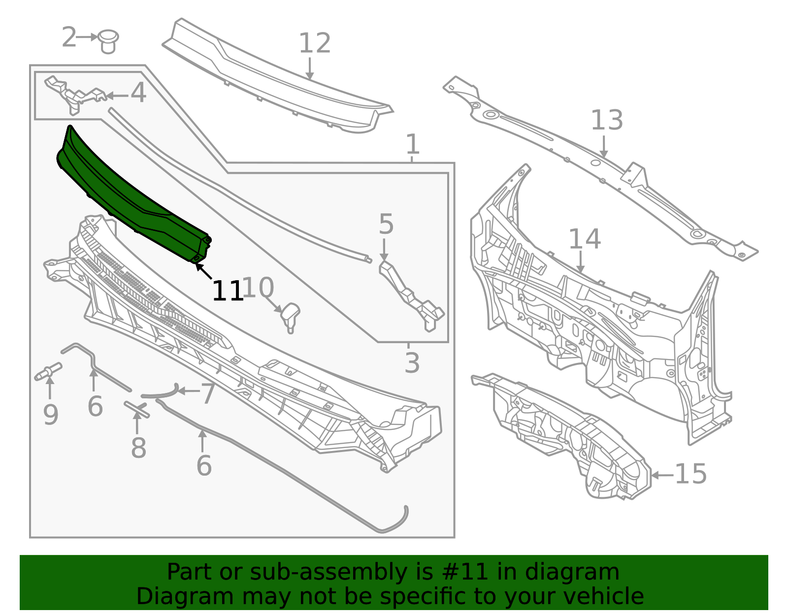 861D0-AT100 - Upper Cover 2023-2025 Kia | Kia.Parts Store