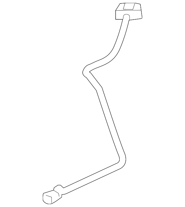 2012-2015 Land Rover Range Rover Evoque Overflow Hose LR024251 | OEM ...